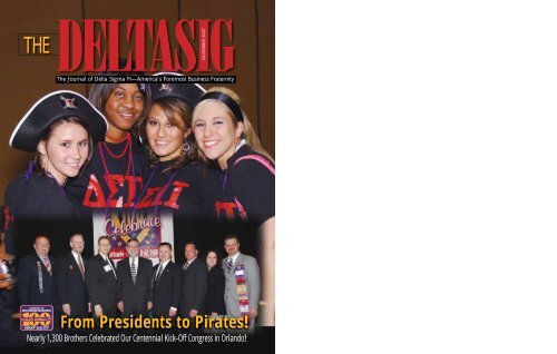 From Presidents to Pirates! - Delta Sigma Pi