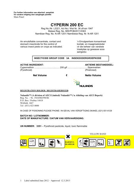cyperin 200 ec - Nulandis