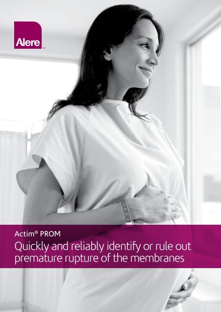 Actim PROM Brochure - Alere