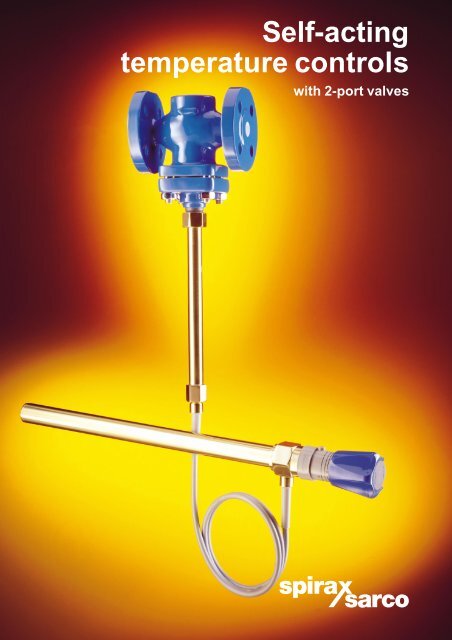 Self-Acting Temperature Controls with 2-Port Valves - Filter