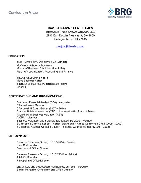 Full CV (PDF) - Berkeley Research Group