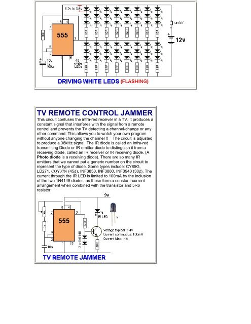 TV REMOTE CONTROL JAMMER