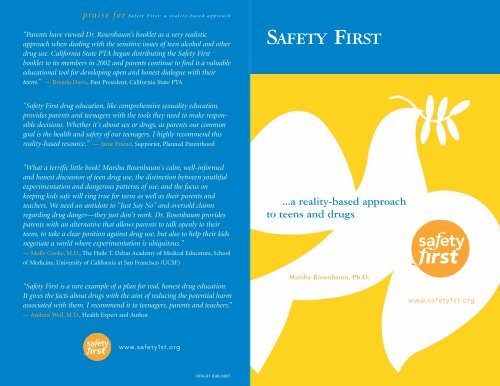 SAFETY FIRST - Drug Policy Alliance