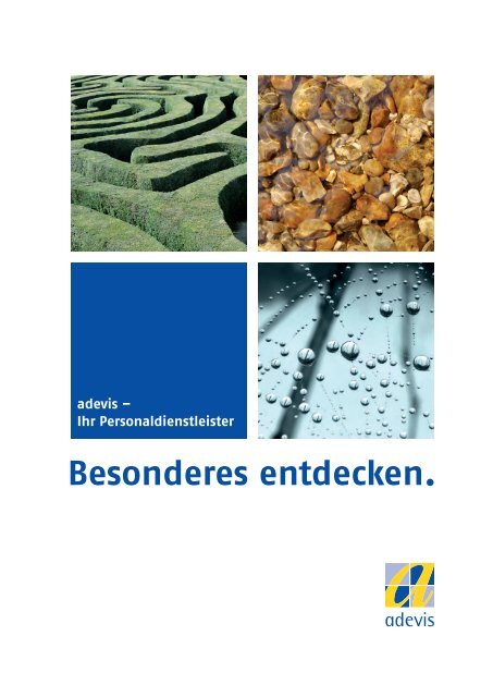Wege finden... - adevis Personalkultur GmbH