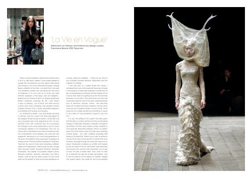 ‘La Vie en Vogue’ by Francesca Barrow