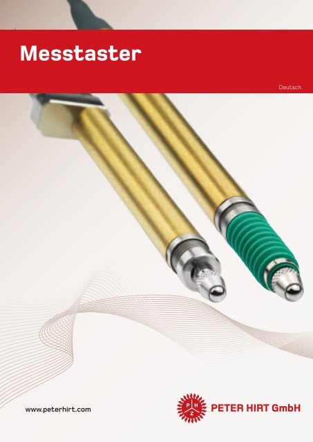 Messtaster steckbar - Peter Hirt GmbH