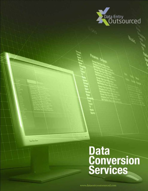 Data Conversion Services