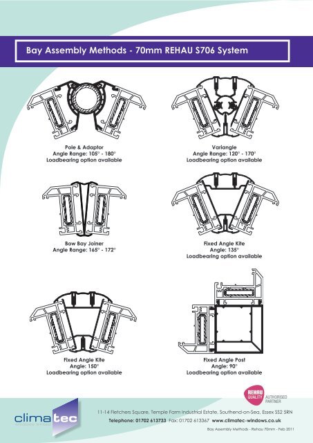 Bay Assembly Methods - Climatec Windows Limited