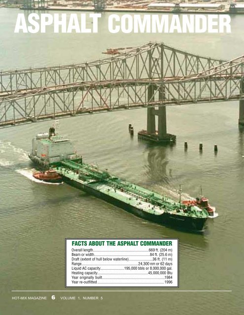 ASPHALT COMMANDER - Hot-Mix Magazine