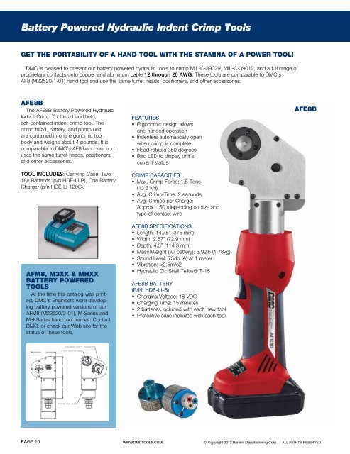 Battery Powered Hydraulic