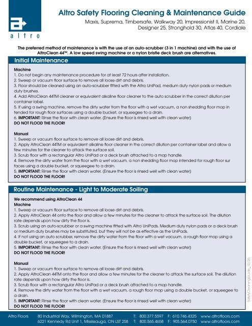 How To Remove Altro Flooring | Viewfloor.co