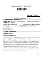 MSDS MIL-C-81302 Type II - Mach-Dynamics