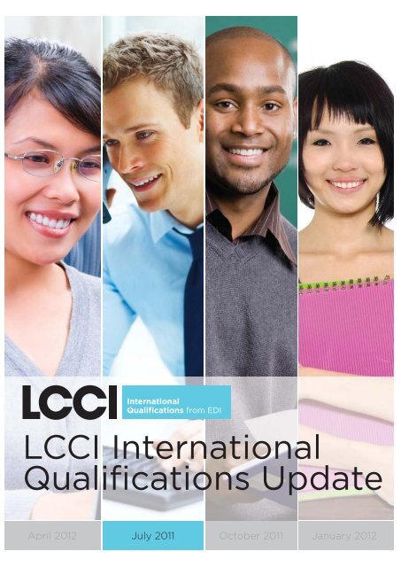 LCCI Update July 2011 - LCCI International Qualifications