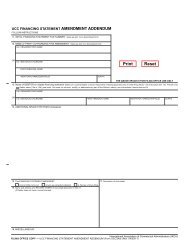 UCC Financing Statement Amendment (Form UCC3)