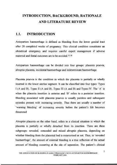 introduction, background, rationale and literature review introduction