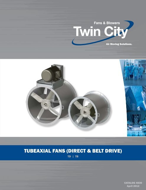 tubeaxial fans (direct & belt drive) - HTS