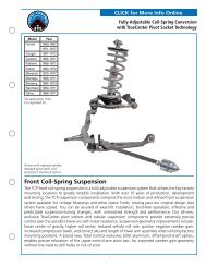 Rockshox Suspension Fork Coil Spring Chart - 2013 - Sram