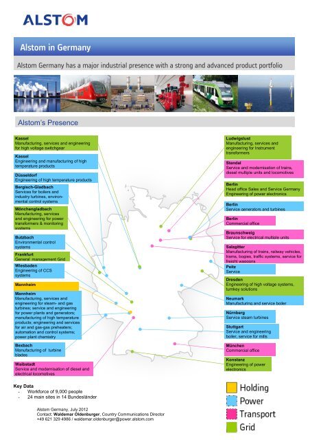 Alstom in Germany