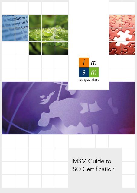IMSM Guide to ISO Certification