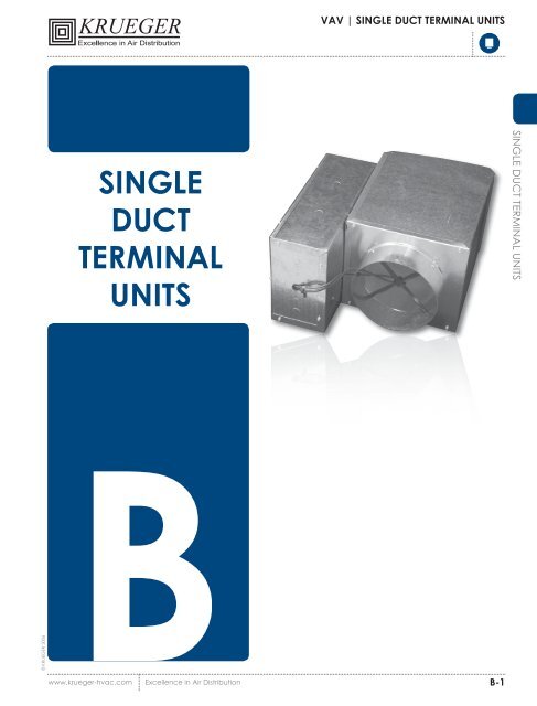 SINGLE DUCT TERMINAL UNITS - HTS