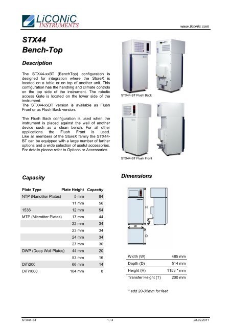 Print - LiCONiC Instruments