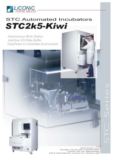 S T C Series - LiCONiC Instruments