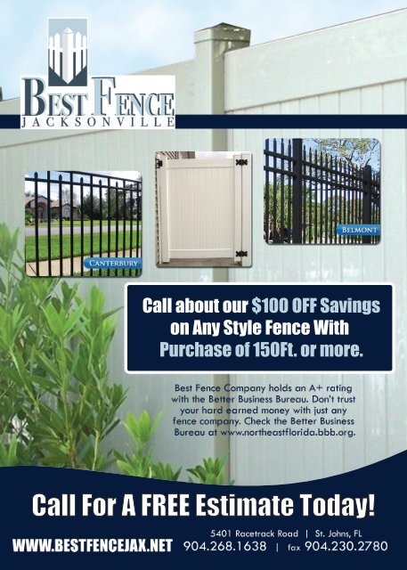 Call For A FREE Estimate Today!