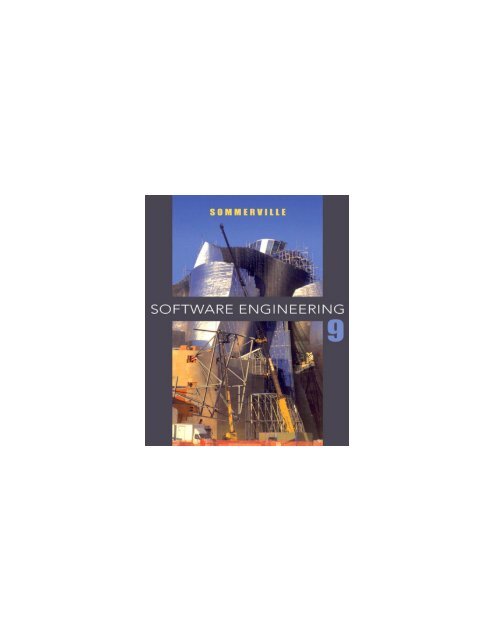 Software Engineering (9th Edition) by Ian Sommerville