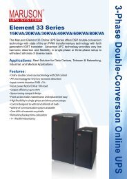 Micro UPS 500-1100-1 - MARUSON Technology