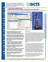 RDS-100 - GCTS Testing Systems