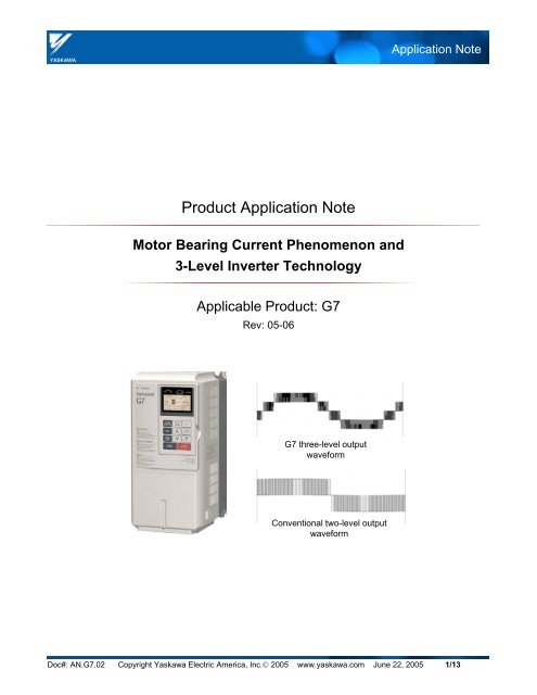 Product Application Note