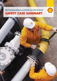 Process safety in shell