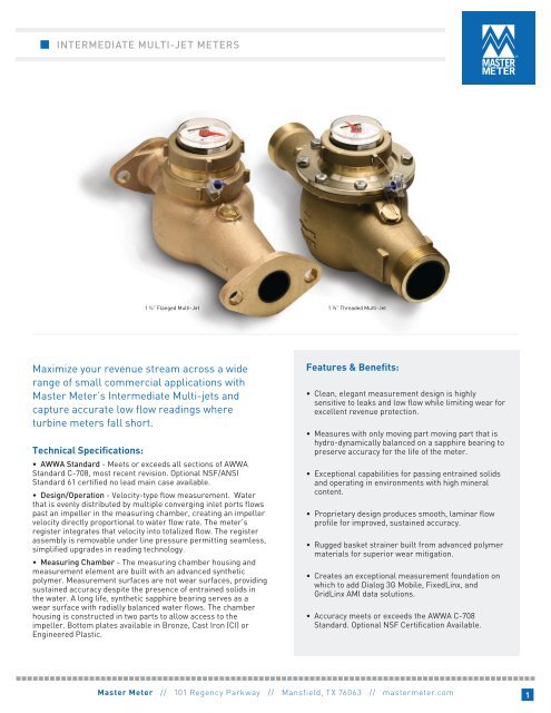 Intermediate Multi-Jet - Master Meter
