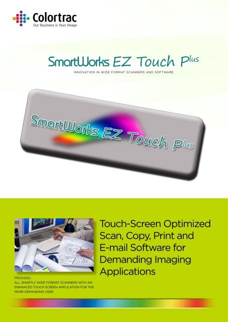 SmartWorks EZ Touch P - Colortrac Ltd.