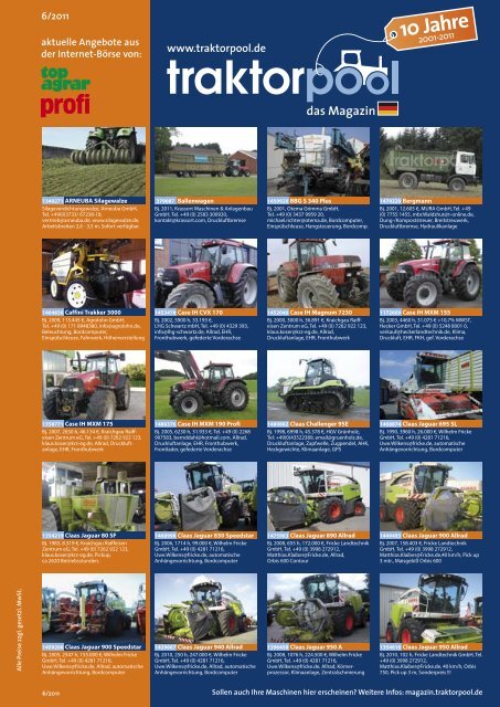 das Magazin - traktorpool-Magazin - Traktorpool.de