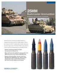 tungsten apfsds-t - General Dynamics Ordnance and Tactical Systems