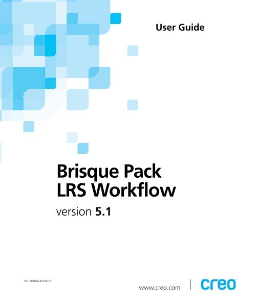 Brisque Pack LRS Workflow - Kodak