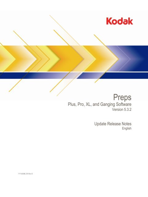 Preps 5.3.2 Release Notes - Kodak