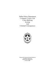 Lost Property Report Form - Dallas Police Department