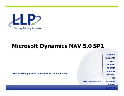 Microsoft Dynamics NAV 5.0 SP1 - ITChannel