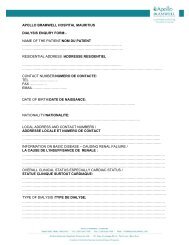 Download Patient Application Form - Apollo Bramwell Hospital