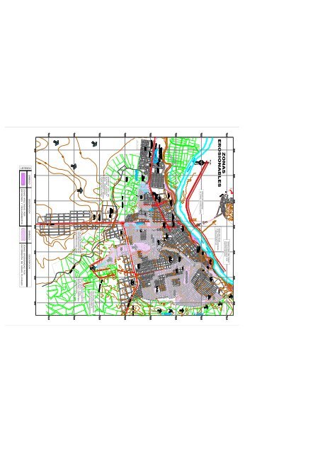 mapa de peligros, plan de usos del suelo y plan de mitigacion de ...