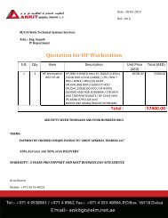 QUOTATION FOR AUTOCAD ARCHITRCTURE