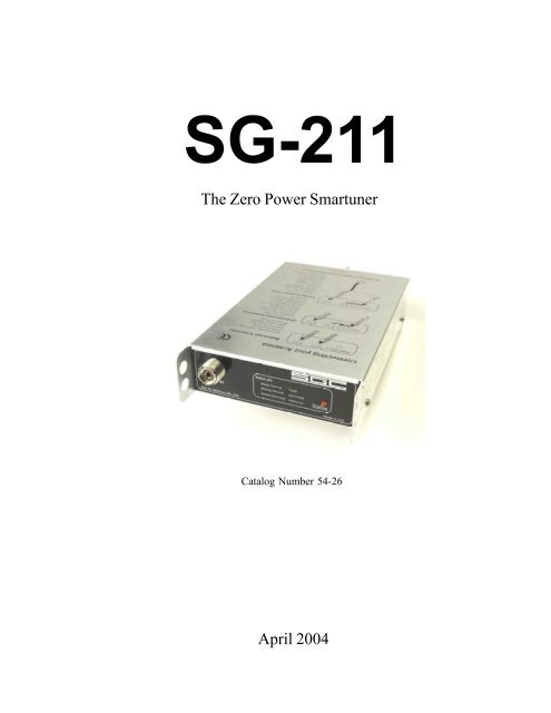 SG-211 Smartuner - SGC