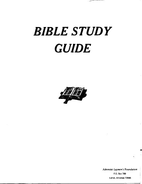 Open Bible Study Guide - Adventistlaymen.com