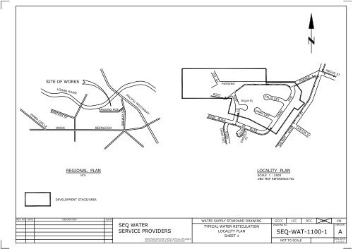 SEQ Drinking Water Drawings 1100 to 1105 Series (PDF)