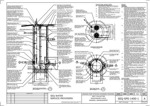 SEQ Sewage Pumping Station Drawings 1400 Series (PDF)