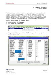 Sage VIP - 12month report - Sage VIP Payroll