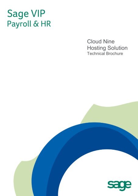 Download the Technical Brochure - Sage VIP Payroll