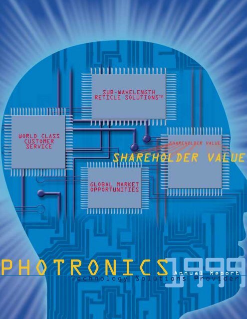 1999 Annual Report - Photronics